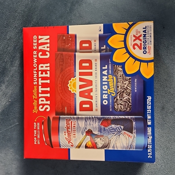 david | Other | David Sunflower Seed Limited Edition Spitter Can Nwb ...